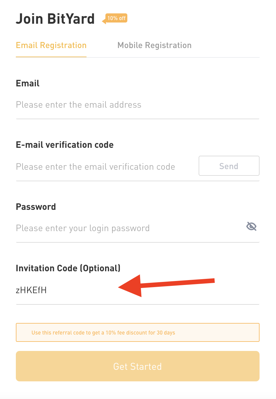 Bityard Invitation Code: zHKEfH (Free $258 Sign Up Bonus 2025)