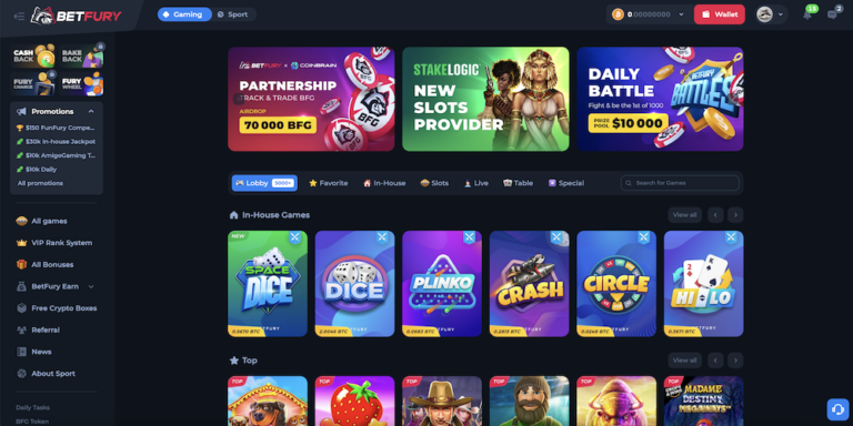 BetFury Promo Code 2025 ($3.5K Free Sign Up Bonus)